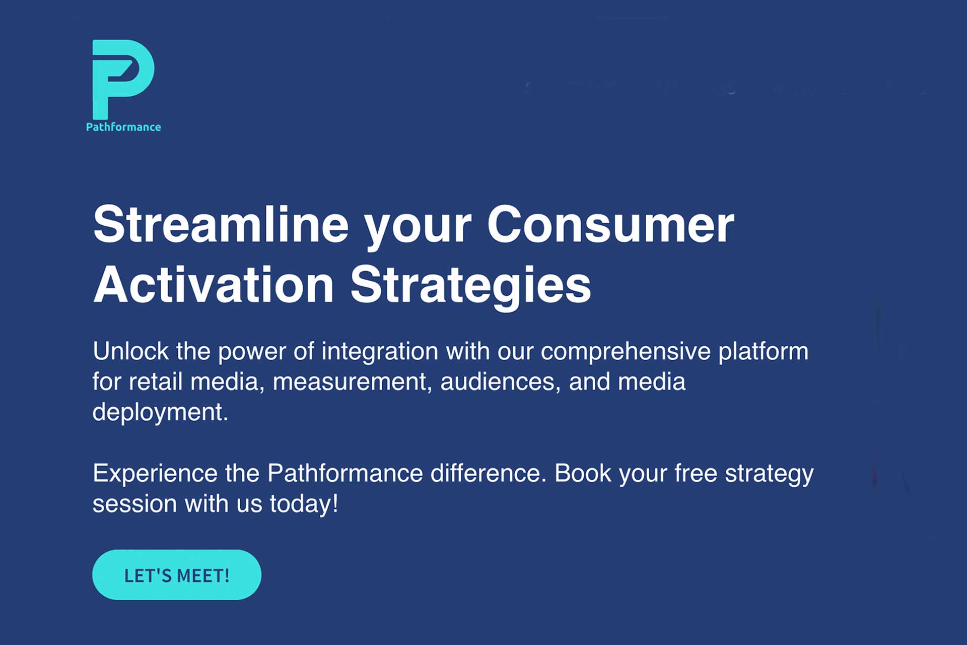 Pathformance - Streamline your Consumer Activation Strategies